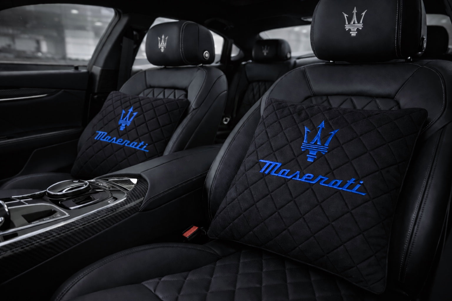 Maserati Velvet Lumbar Cushion - 2 PCS – Garagexclusive